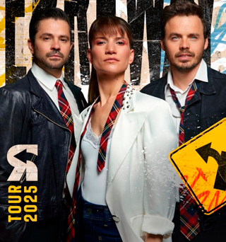 El emocionante reencuentro de "Rebelde way" en el show de Erreway